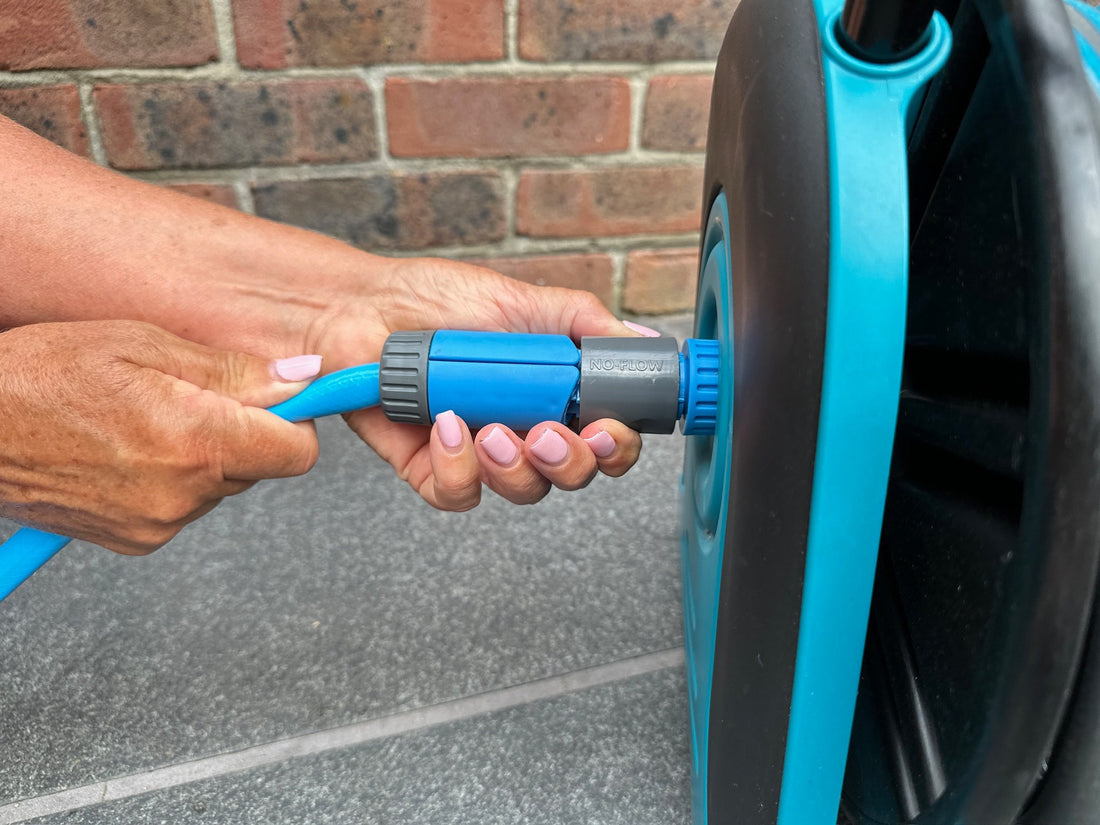 Hose Reel Bundle | Garden Hose Reel Connector Kit | Qwickhose